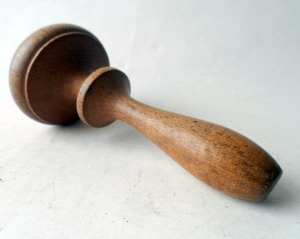 Victorian Antique Sewing Wood Wooden Darning Mushroom Circa 1900s ...