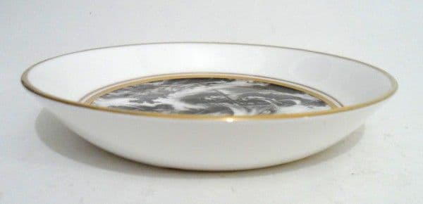 Vintage 1974 Royal Worcester Small Plate Pin Dish Schooner John Slater ...