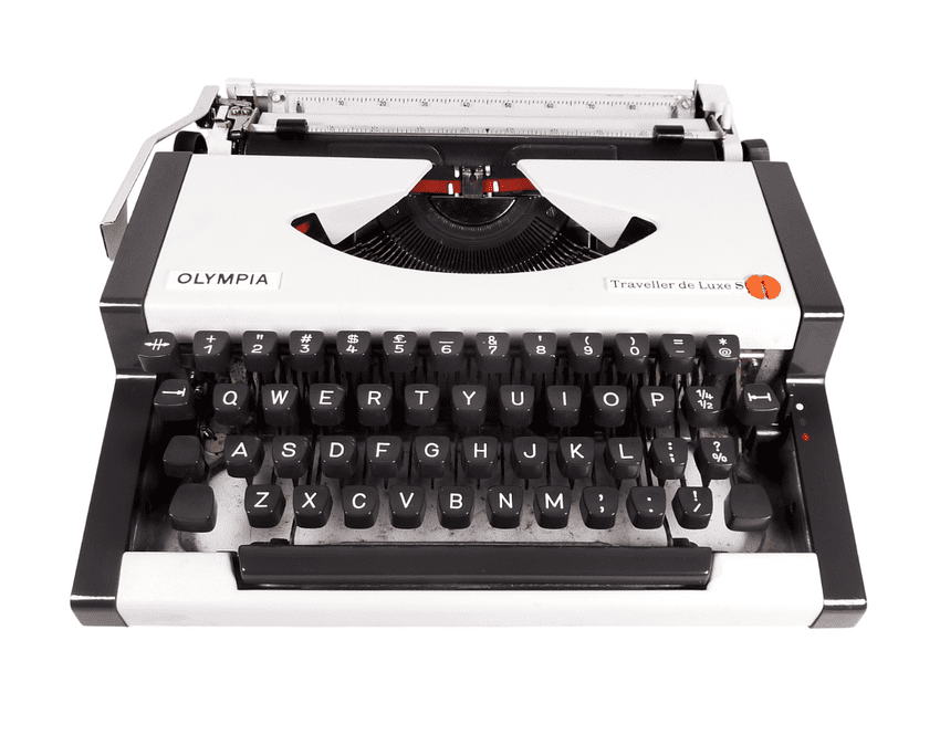 Vintage AEG Olympia Traveller de Luxe S Portable Manual Typewriter in ...