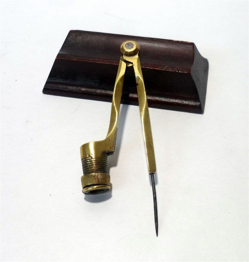 Vintage Antique English Solid Brass F Harris Patent Drawing Pencil ...