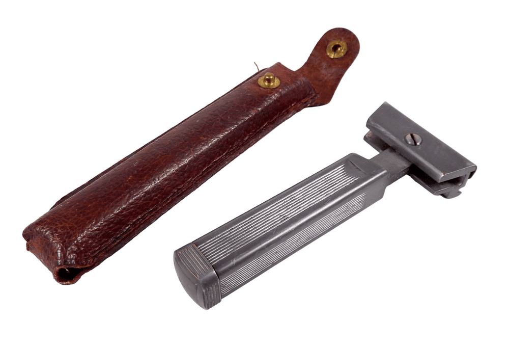 Vintage Art Deco Leather Cased 1926 Patent Schick Injector Repeating B1 ...