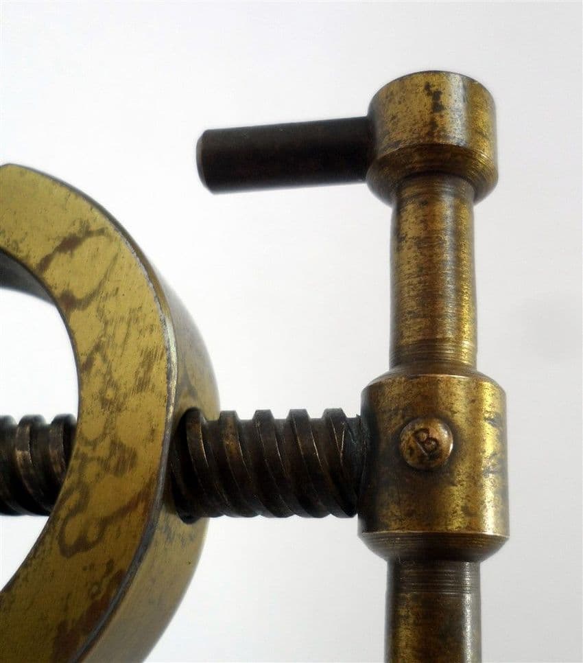 Vintage Brass Screw Figural Nutcracker Nut Cracker 1960s Makers Mark B ...