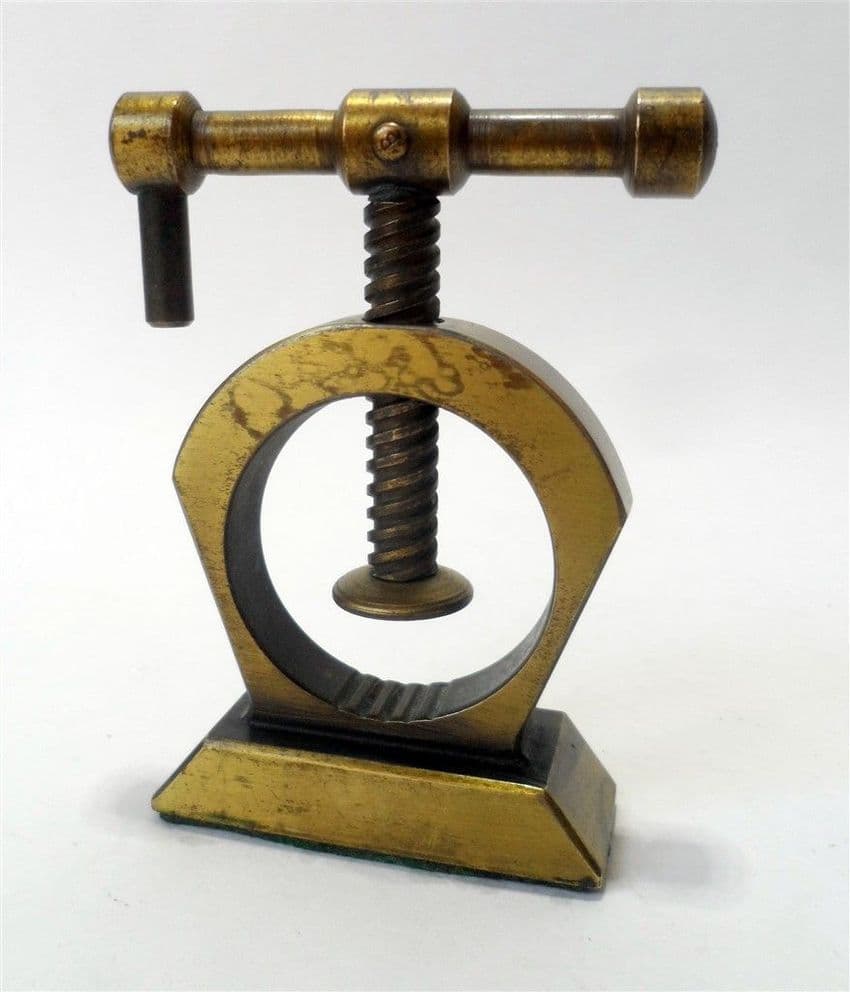 Vintage Brass Screw Figural Nutcracker Nut Cracker 1960s Makers Mark B ...
