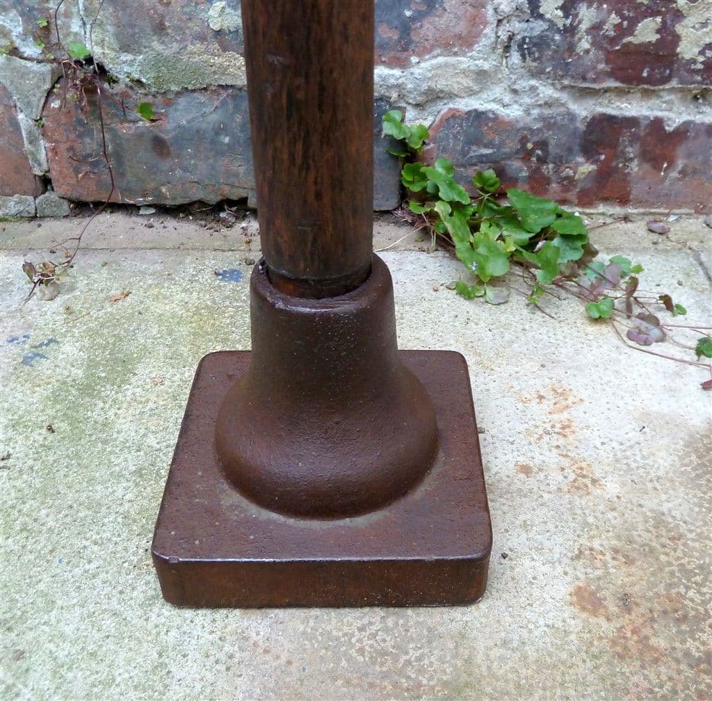 Vintage Builders Tool Long Handled Punner Tamper Pounder Rammer ...