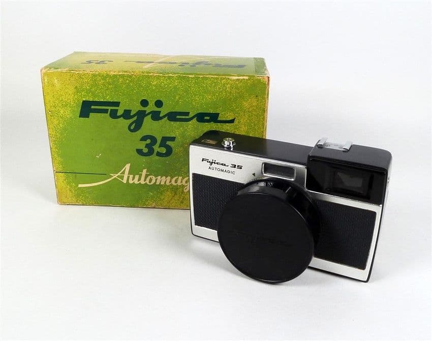Vintage Camera Boxed Fujica Automagic 35 Roll Film Camera Serial 432150 ...