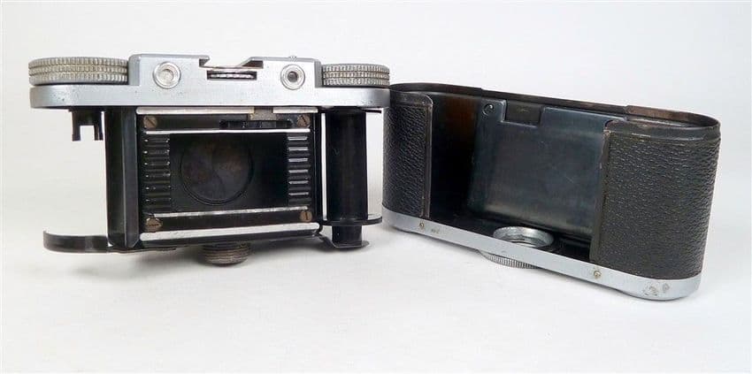Vintage Camera Braun Paxette 35mm Film c 1950s c/w Leather Case Cassar ...