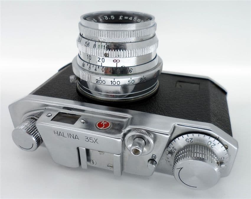 Vintage Camera Haking Halina 35X 35mm Film Circa 1960s complete with ...