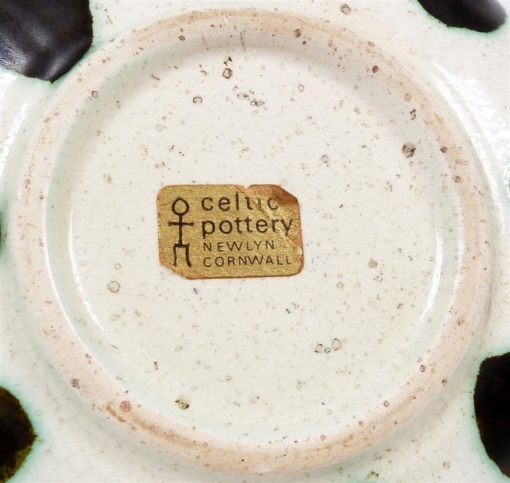Vintage Celtic Pottery Newlyn Cornwall Pin Dish Tray 1970s Studio ...
