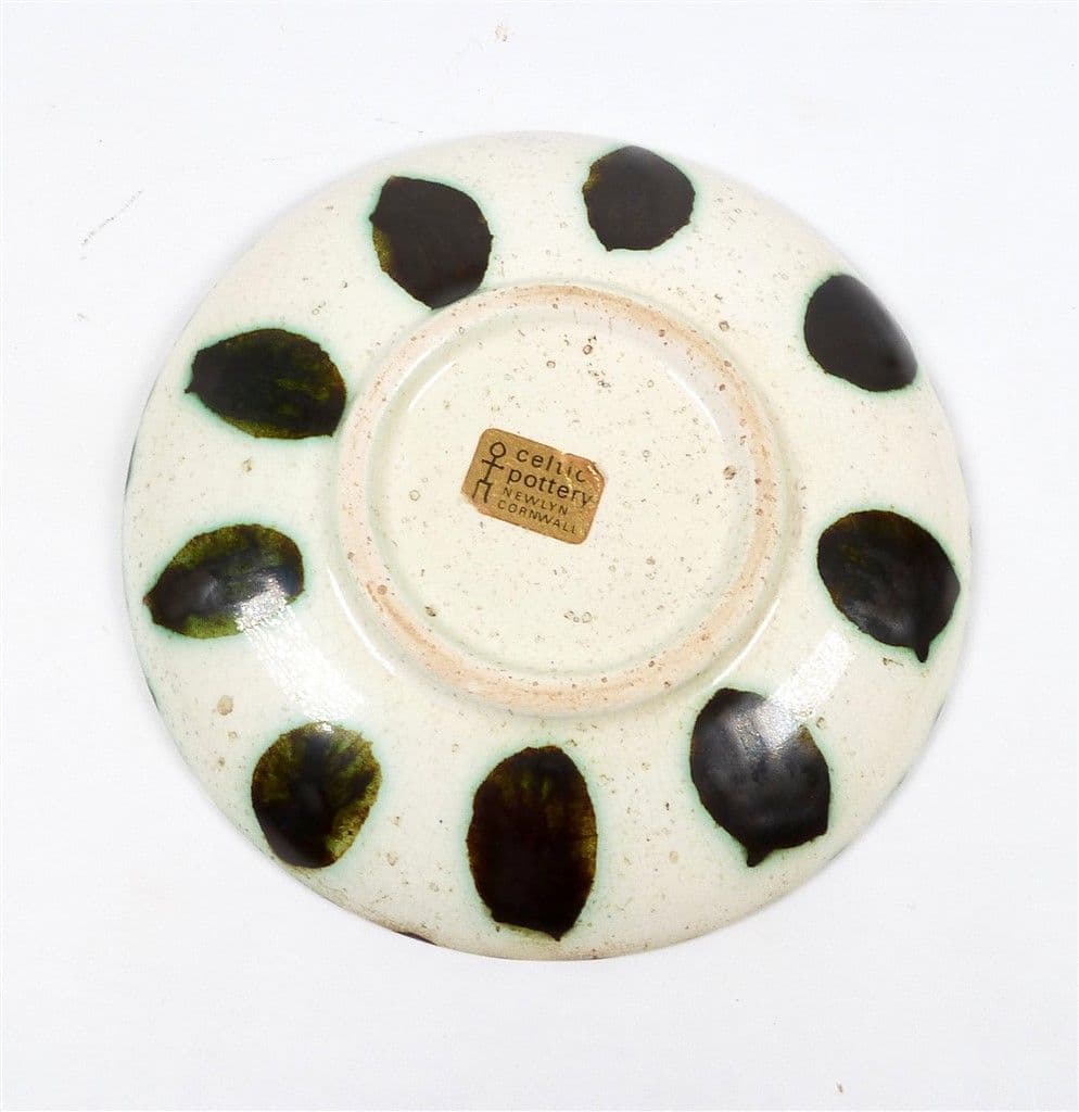 Vintage Celtic Pottery Newlyn Cornwall Pin Dish Tray 1970s Studio ...
