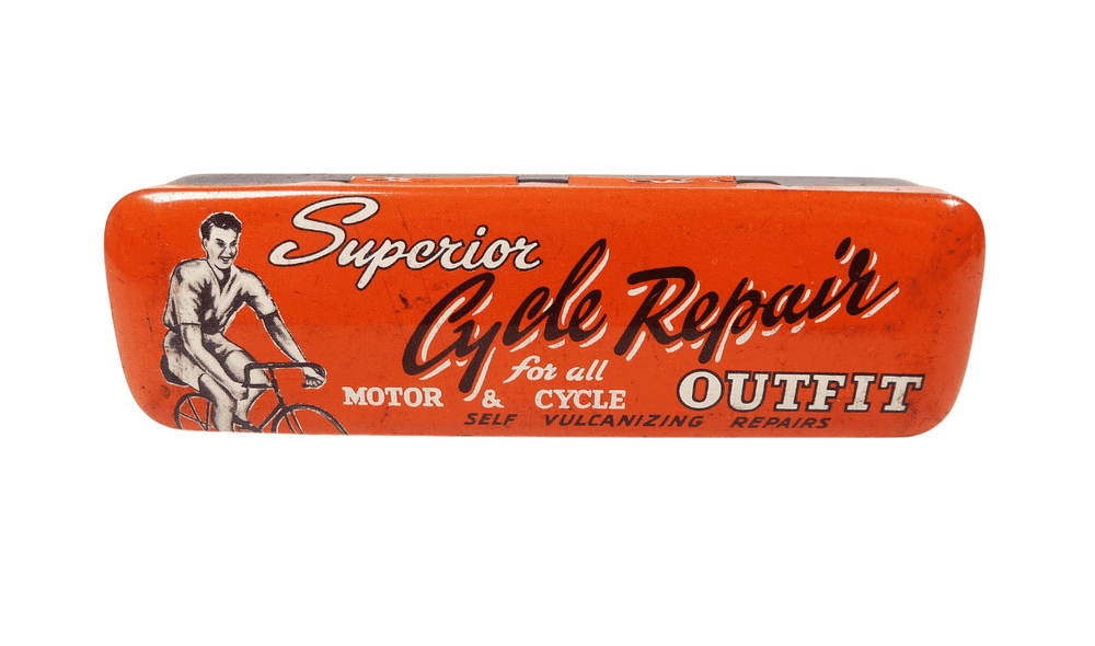 Vintage Cycling Tin Superior Repair Outfit Circa 1950s Bike Bicycle ...