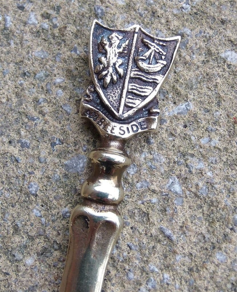 Vintage Desk Office Brass Ambleside Paper Knife Letter Opener Lake ...