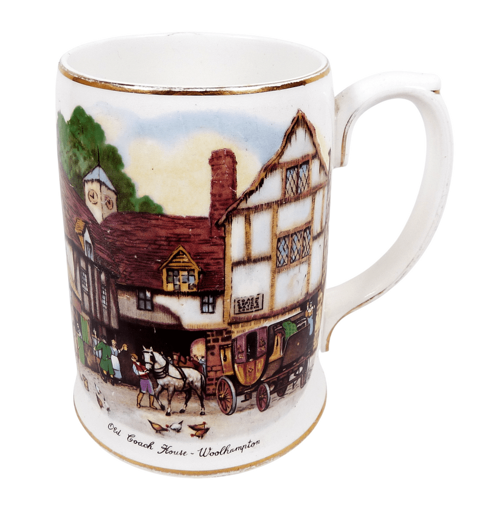 Vintage Duttons Brewery Old Coach House Wolverhampton Pottery Pint ...