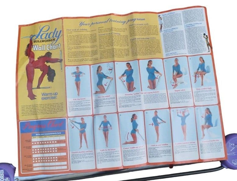 Vintage Exercise Original Lady Bullworker Heimsport Frankfurt Germany ...