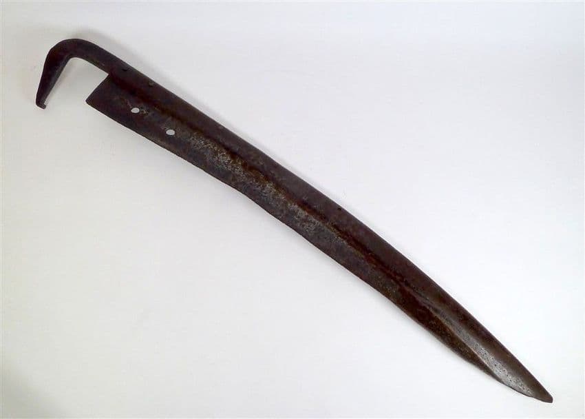 Vintage Farming Tool Long Handled Scythe Blade Only W A Tyzack & Co ...