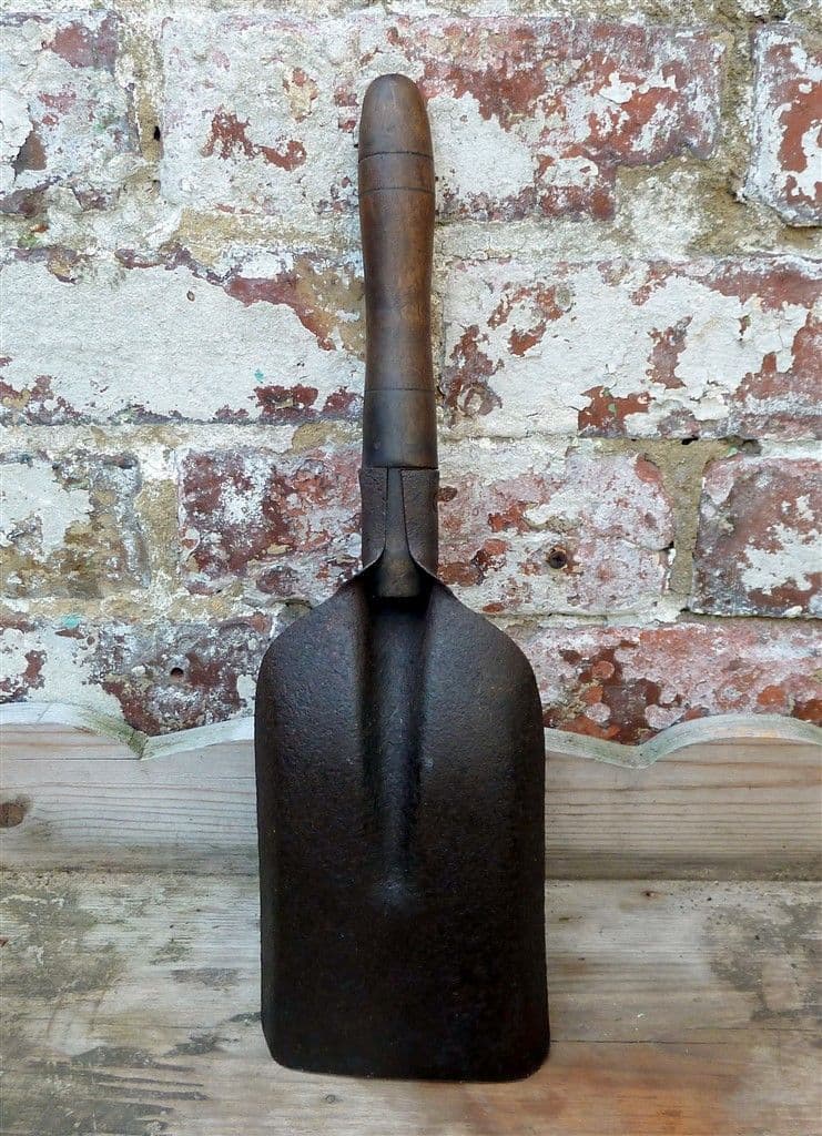 Vintage Fireside Fire Fireplace Wooden Handled Coal Shovel Circa 1950s ...