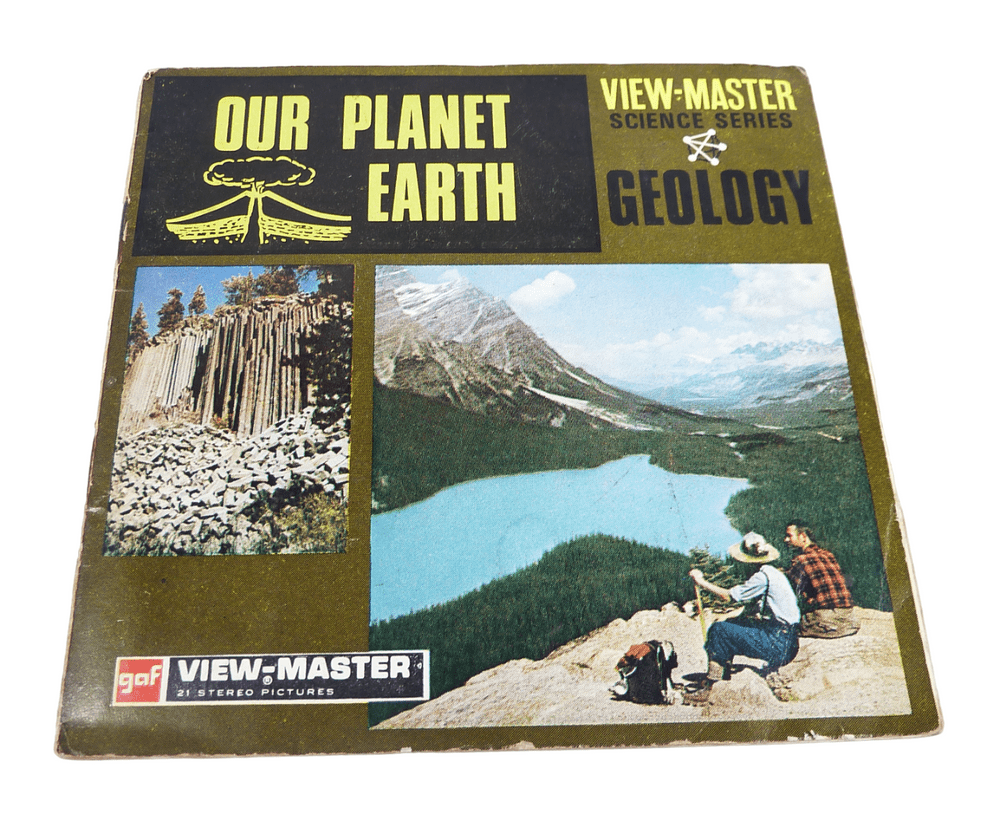 Vintage GAF 1960 3-D Viewmaster View Master Reel Set B675 Our Planet ...