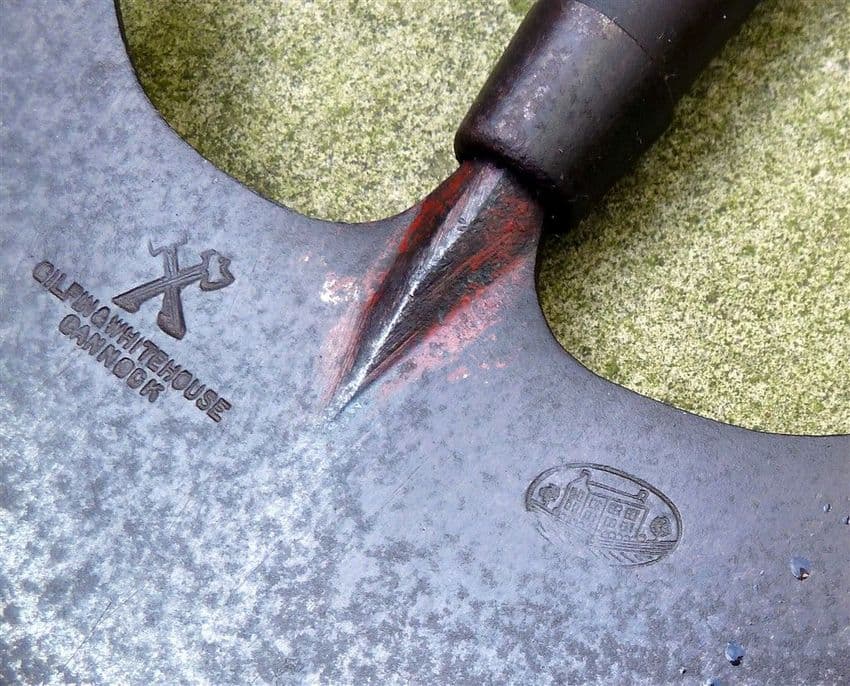 Vintage Gardening Tool Gilpin & Whitehouse Edging Iron Half Moon Lawn ...