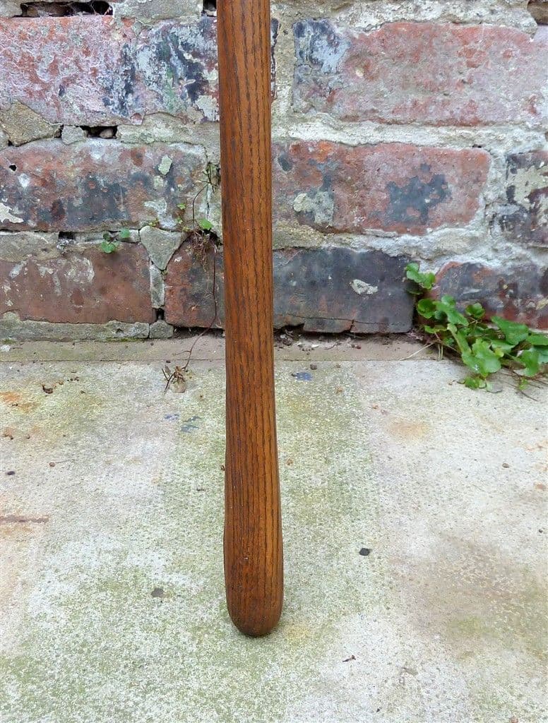 Vintage Gardening Tool Thick Wooden Handled 12 Tine Garden Rake Circa ...