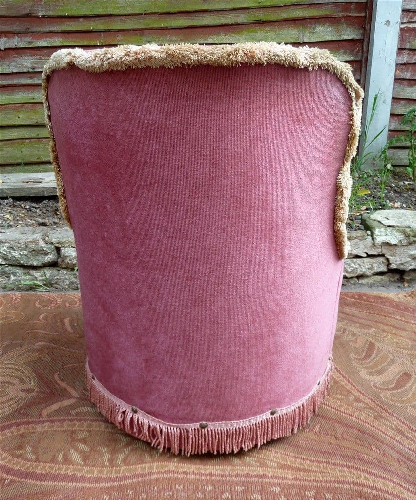 Vintage Genuine Sherborne Pouffes Limited Bradford Boudoir Bedroom Tub ...