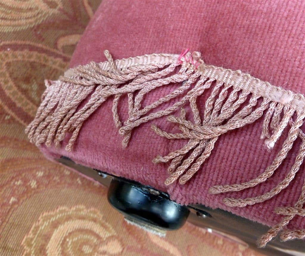 Vintage Genuine Sherborne Pouffes Limited Bradford Boudoir Bedroom Tub ...