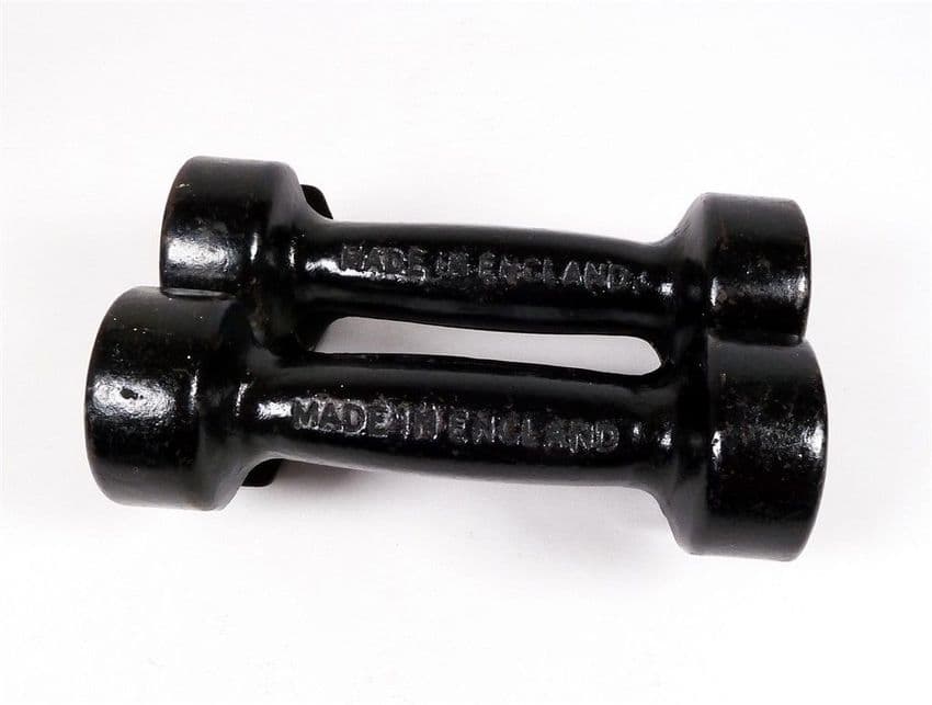 Vintage Gym Exercise Weights Terry s Herbert Terry Black Spring Grip ...