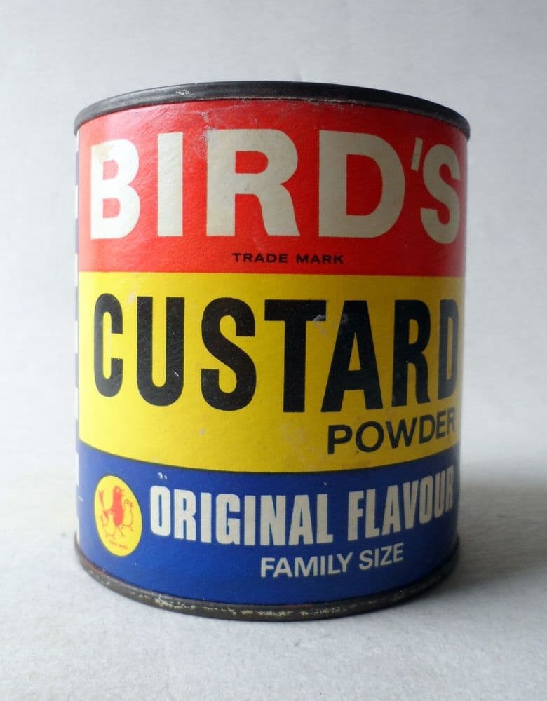 Vintage Kitchen Tin Bird s Birds Custard Powder Family Size Original ...