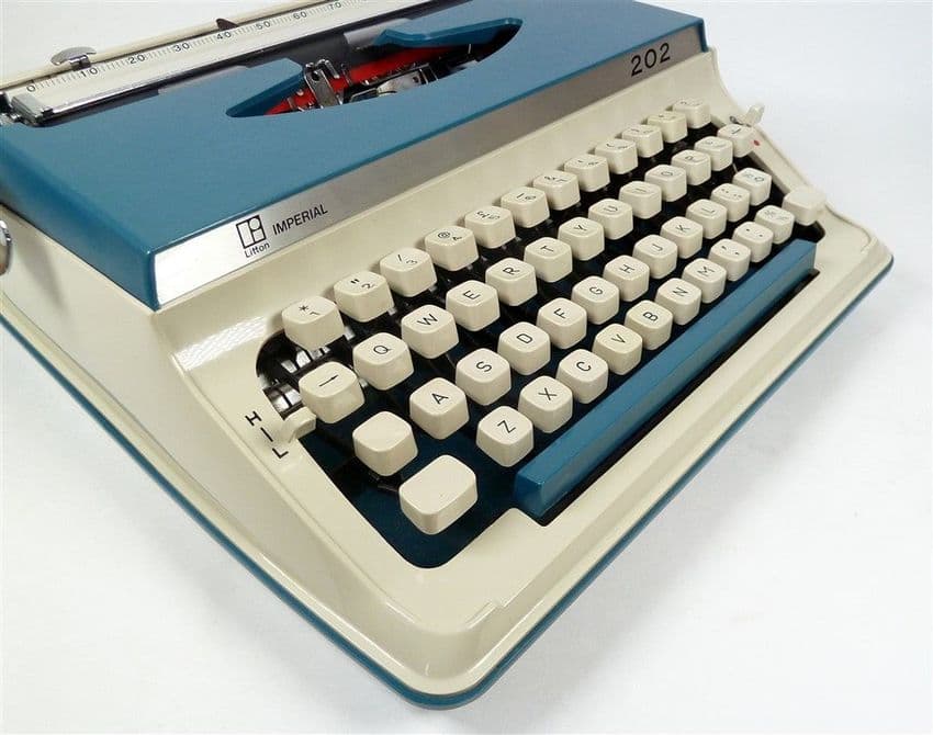 Vintage Litton Royal Imperial 202 Portable Manual Typewriter 70s ...