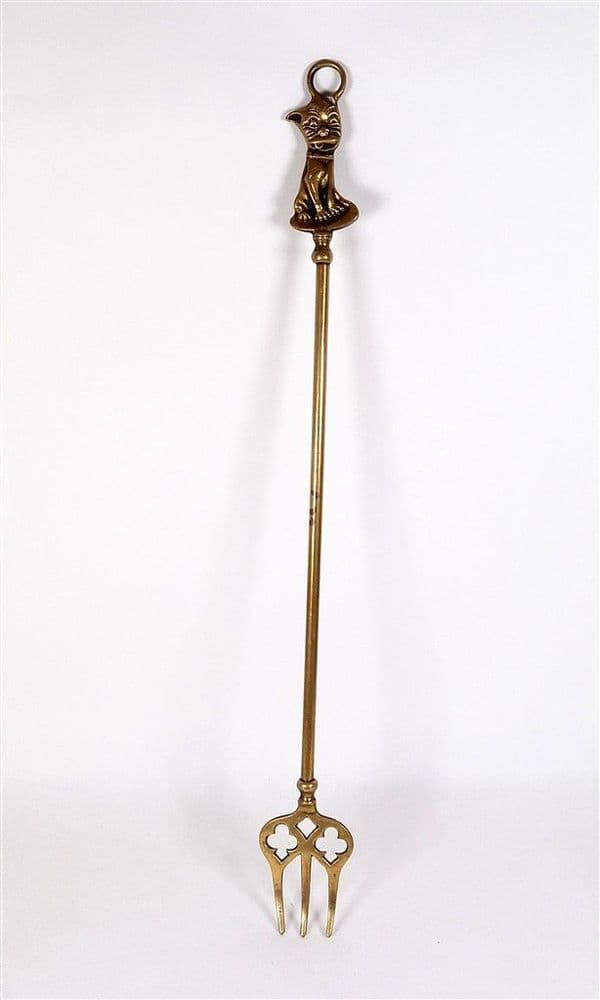 Vintage Long Handled Brass Fire Toasting Fork Bonzo The Dog Circa 1930s ...