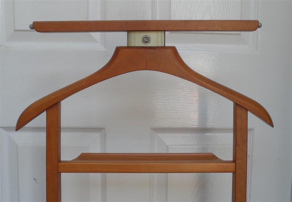 Vintage Mid Century Italian Brevettato Clothes Valet Butler Stand ...
