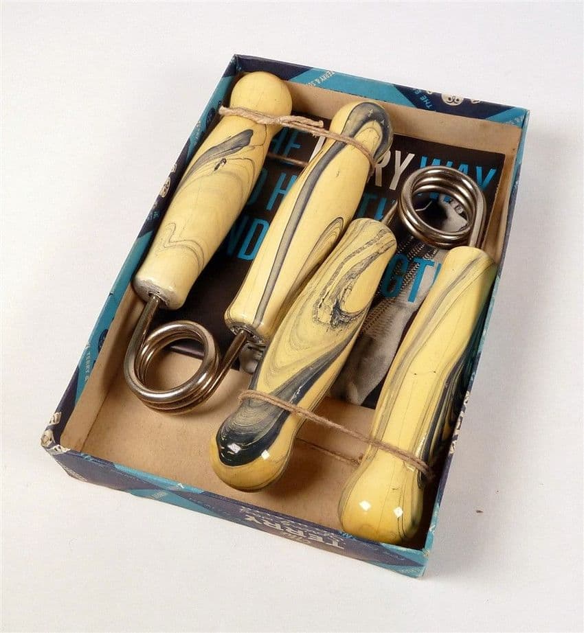 Vintage Physical Culture Gym Terrys Wrist Grip Spring Grip Hand ...