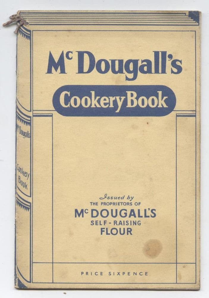 Vintage Recipe Cookery Book McDougall s Self-Raising Flour 20th Edition ...