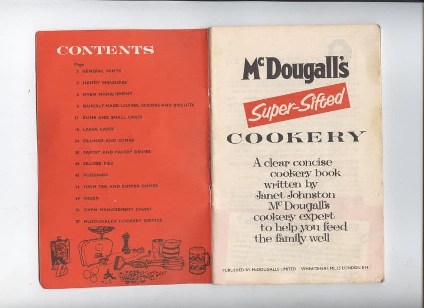 Vintage Recipe Cookery Book McDougall s Super-Sifted Cookery by Janet ...