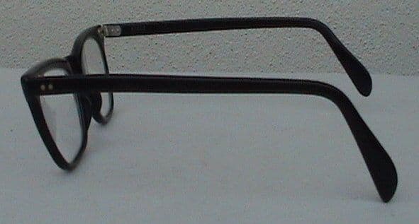 Vintage Spectacles Glasses Old School Black NHS Type NHMW Frames Lenses ...