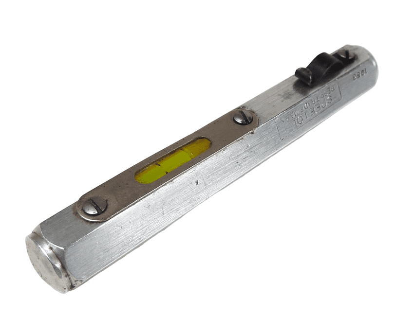 Vintage Tool 1953 Speetol Pocket Hexagonal Engineers Spirit Level c/w ...