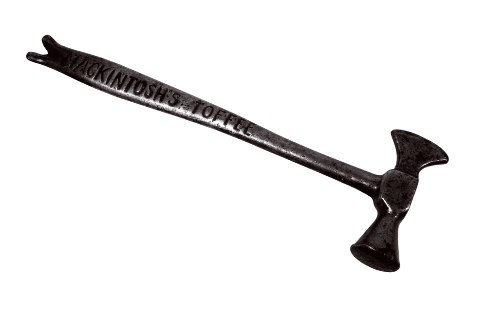 Vintage Tool Mackintosh Advertising Large Fish Tail Toffee Hammer Axe ...