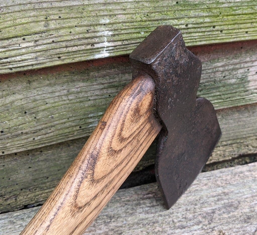 Vintage Tool Short Handled 1 1/2lb Axe Hickory Shaft Woodworkers ...