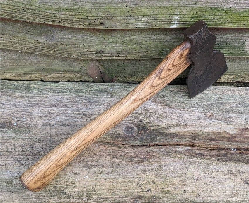 Vintage Tool Short Handled 1 1/2lb Axe Hickory Shaft Woodworkers ...