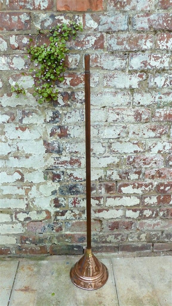 Vintage Washing Laundry Copper Beatall Long Handled Posser Plunger ...