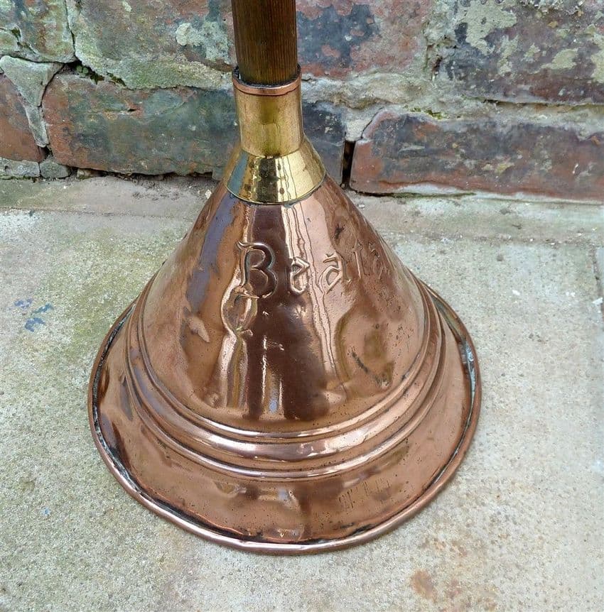 Vintage Washing Laundry Copper Beatall Long Handled Posser Plunger ...