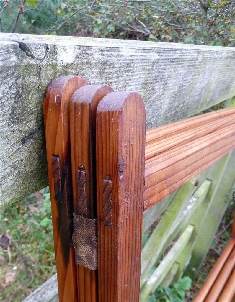 Vintage Washing Laundry Large Wooden Clothes Maiden Horse Rack Airer ...