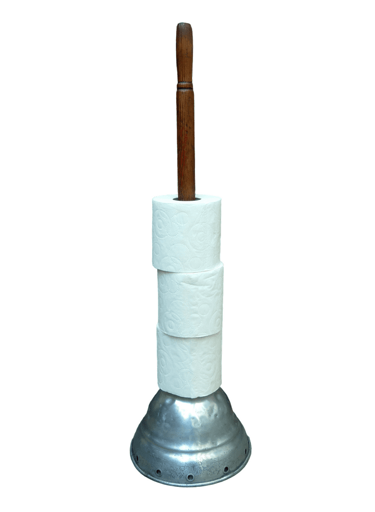 Vintage Washing Laundry Wood Handled Posser - Bathroom Toilet Kitchen ...