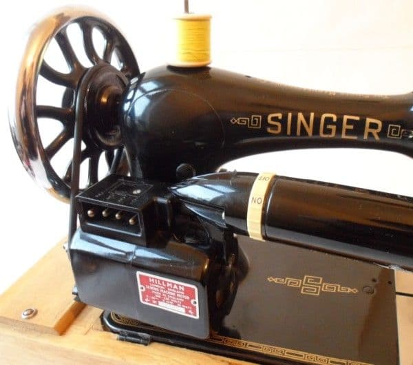 Vintage Antique Sewing Art Nouveau Singer Machine Vs3 Serial Number ...