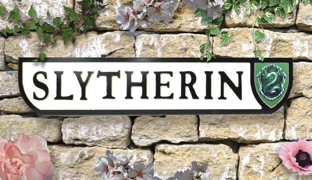 Slytherin Crest Sign