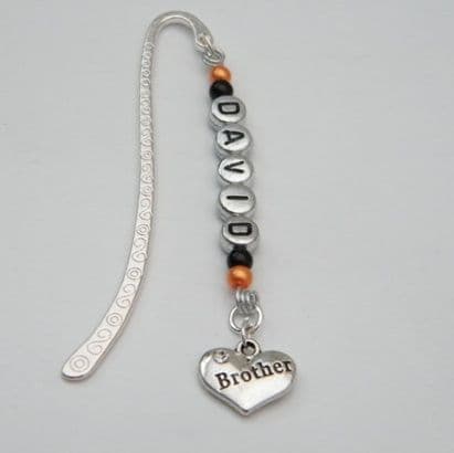 Brother Personalised Bookmark