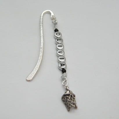 Netball Personalised Bookmark