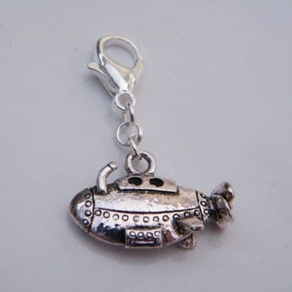 Submarine Clip On Charm