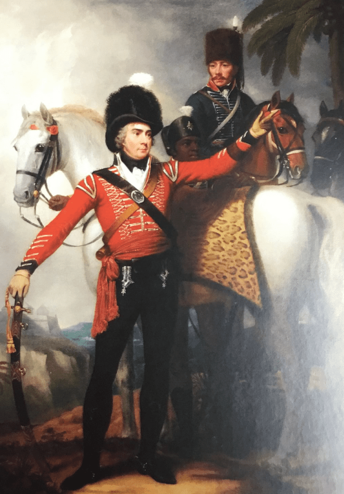 Postcard-Colonel Coote Manningham