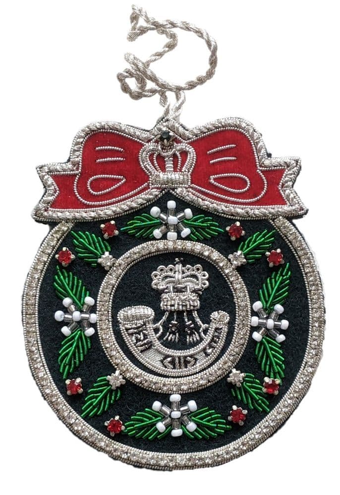 Rifles Xmas Wreath Decoration