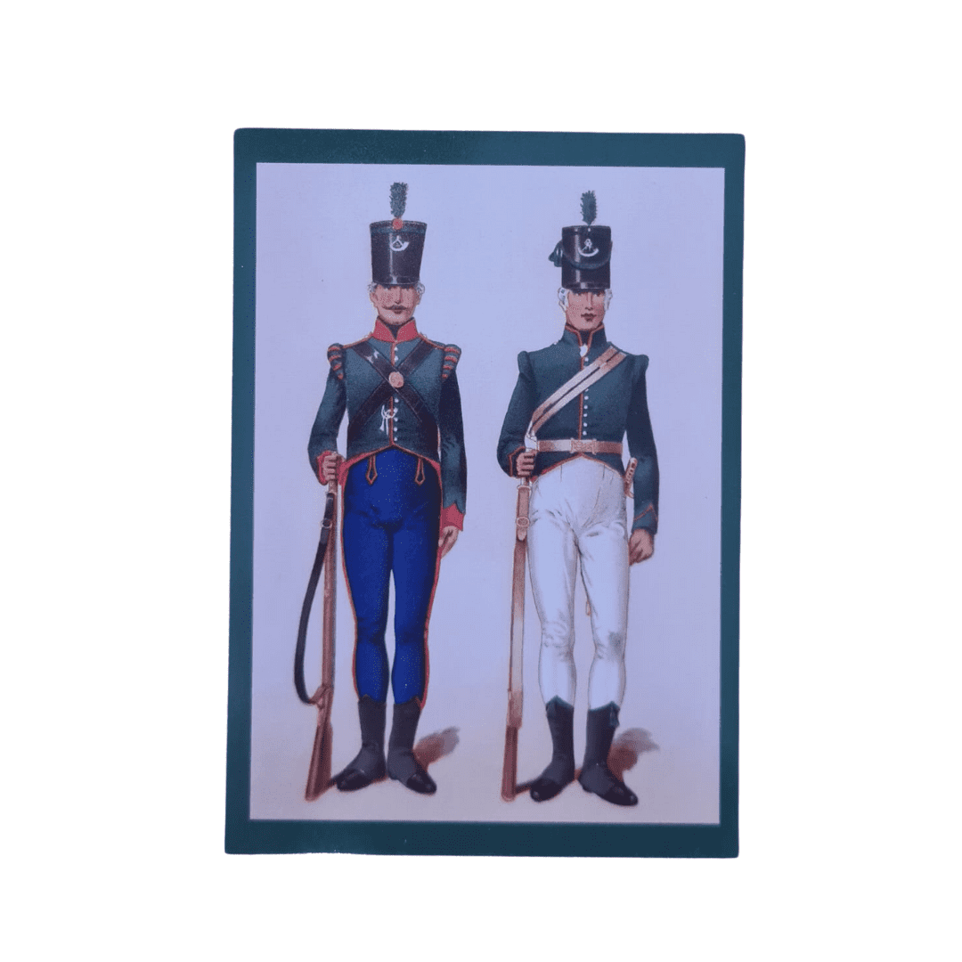 Uniform Plate Small Postcards