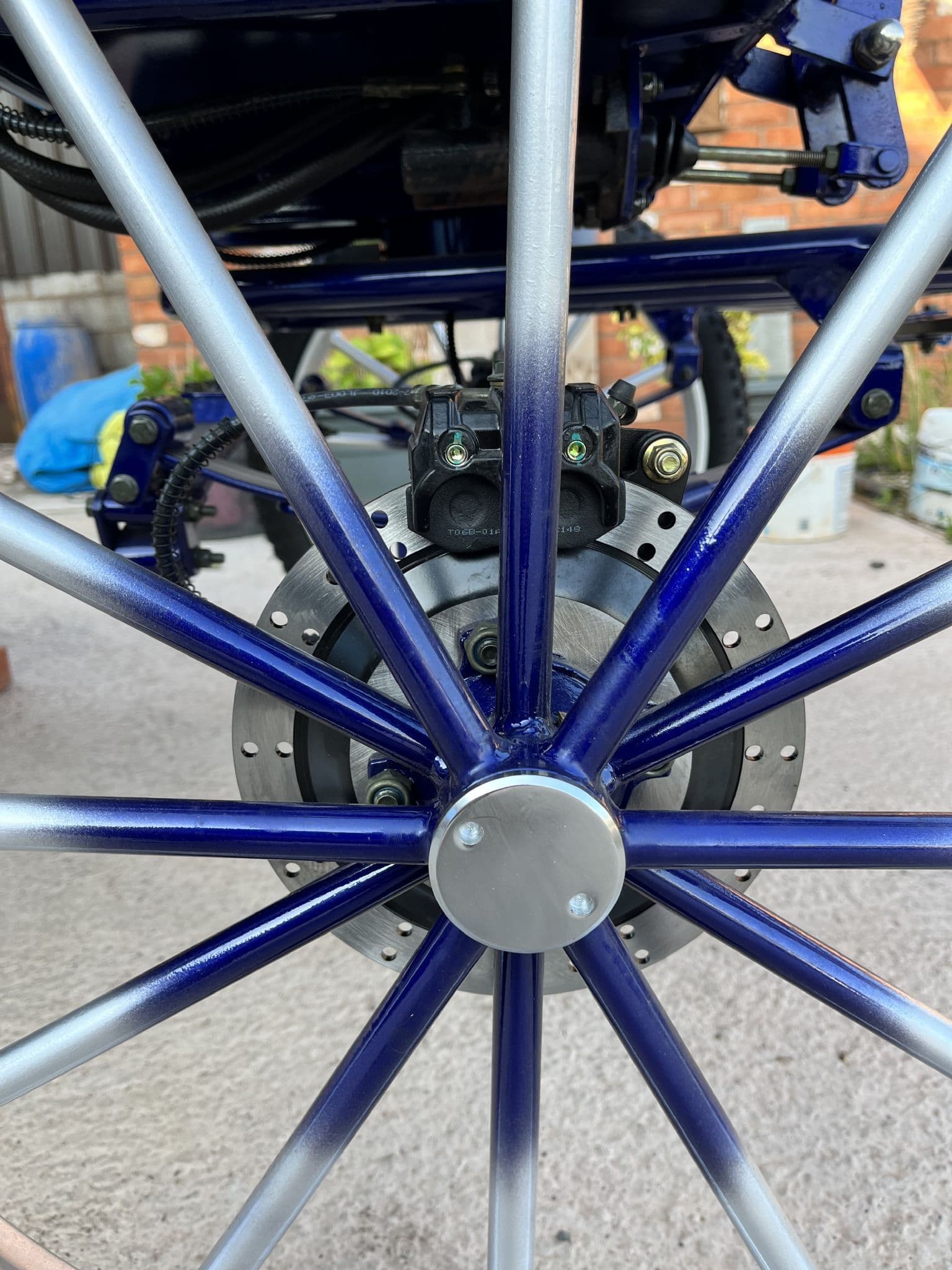 Four Wheel Carriage Supremacy Cob Size